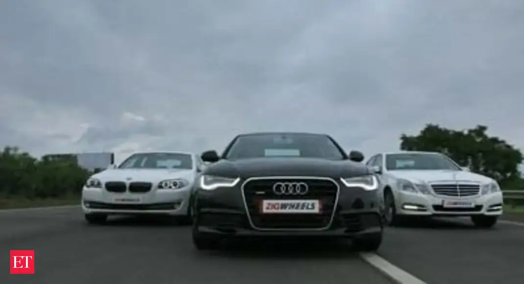 New Audi A6 vs BMW 5 Series vs Mercedes E-Class : Comparison - | The Economic Times