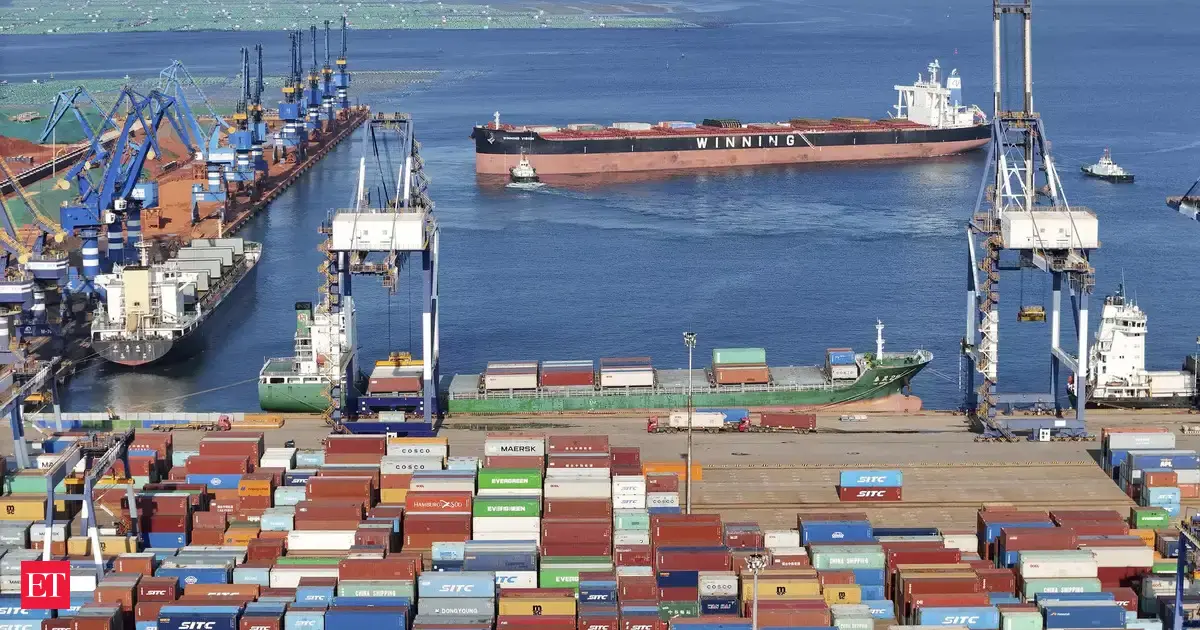 china: China exports decline slower than expected in August as economy ...