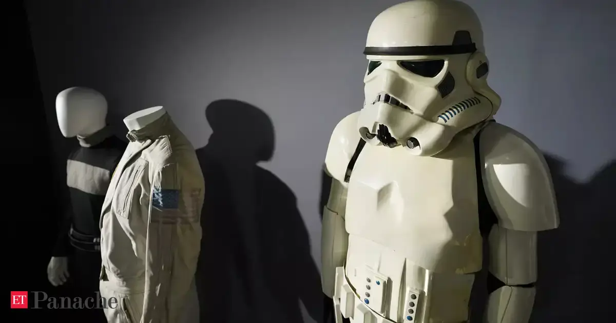 Stormtrooper costume from 'Star Wars', 'Batman' props & other creations ...