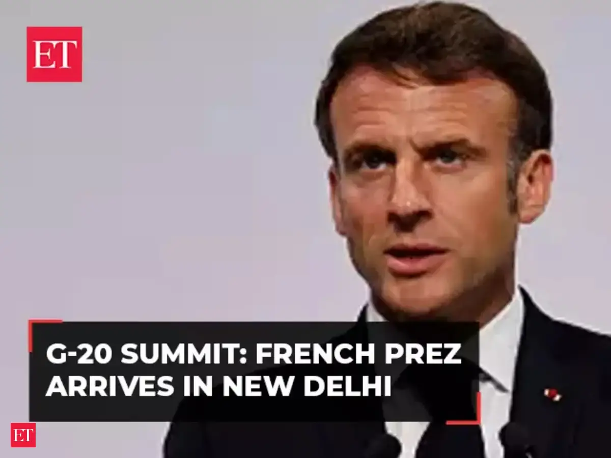 emmanuel macron: G-20 Summit: French President Emmanuel Macron arrives ...