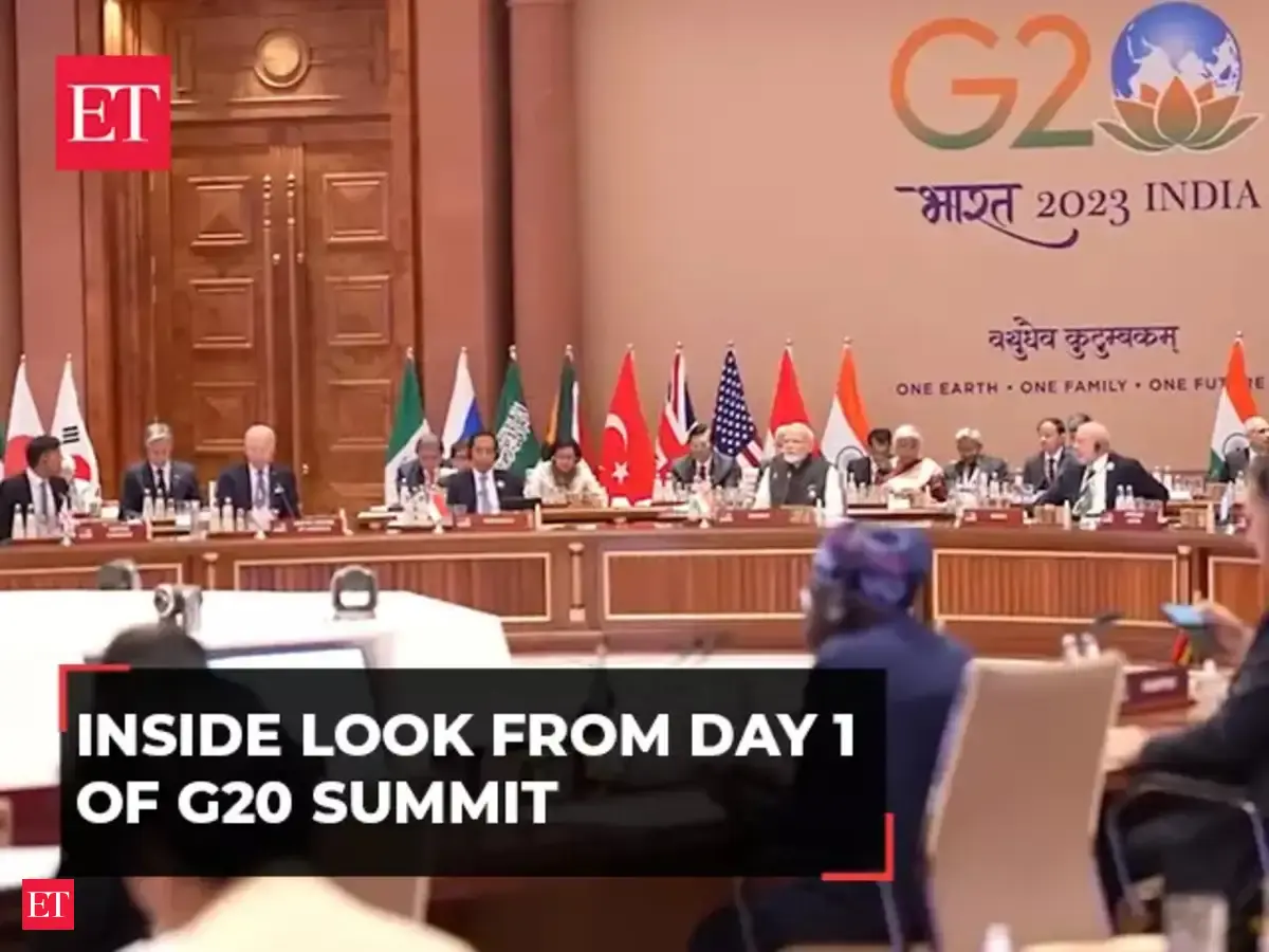 g20 india: Inside look from Day 1 of G20 Summit: From African Union ...