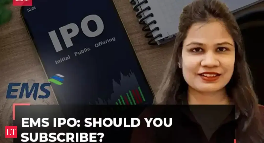 ems: EMS IPO: Should you subscribe? Astha Jain of Hem Securities ...