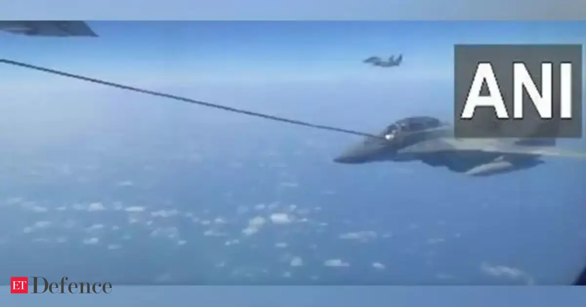 exercise bright star: Indian Air Force refuels Egyptian Rafale fighters ...