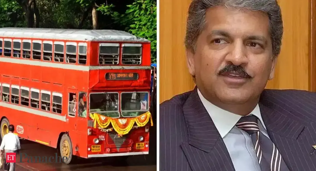 Anand Mahindra bids farewell to Mumbai’s iconic red double-decker bus ...