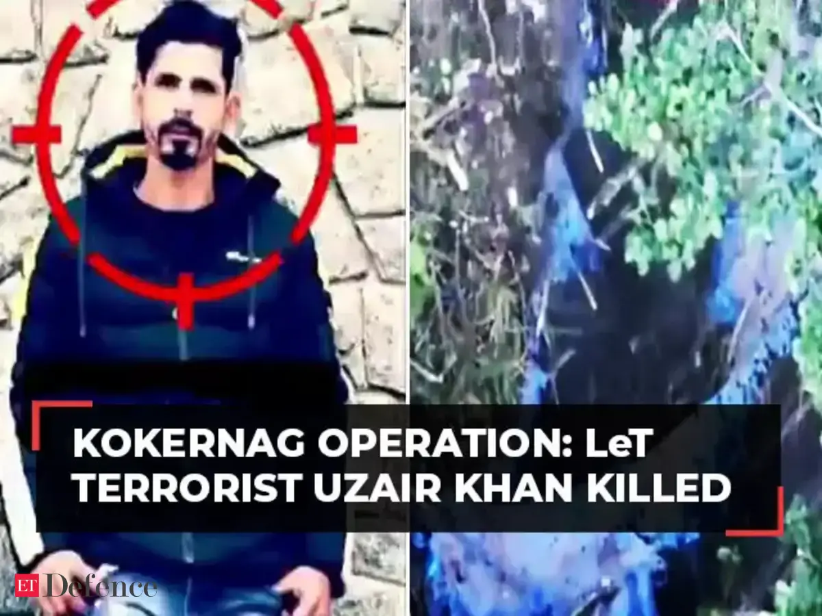 J-K: Two terrorists including LeT Commander Uzair Khan neutralized in ...