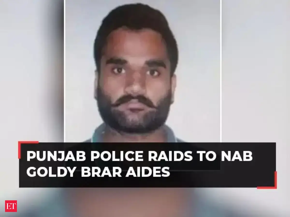 Goldy brar on India canada row: Punjab police raids several districts ...