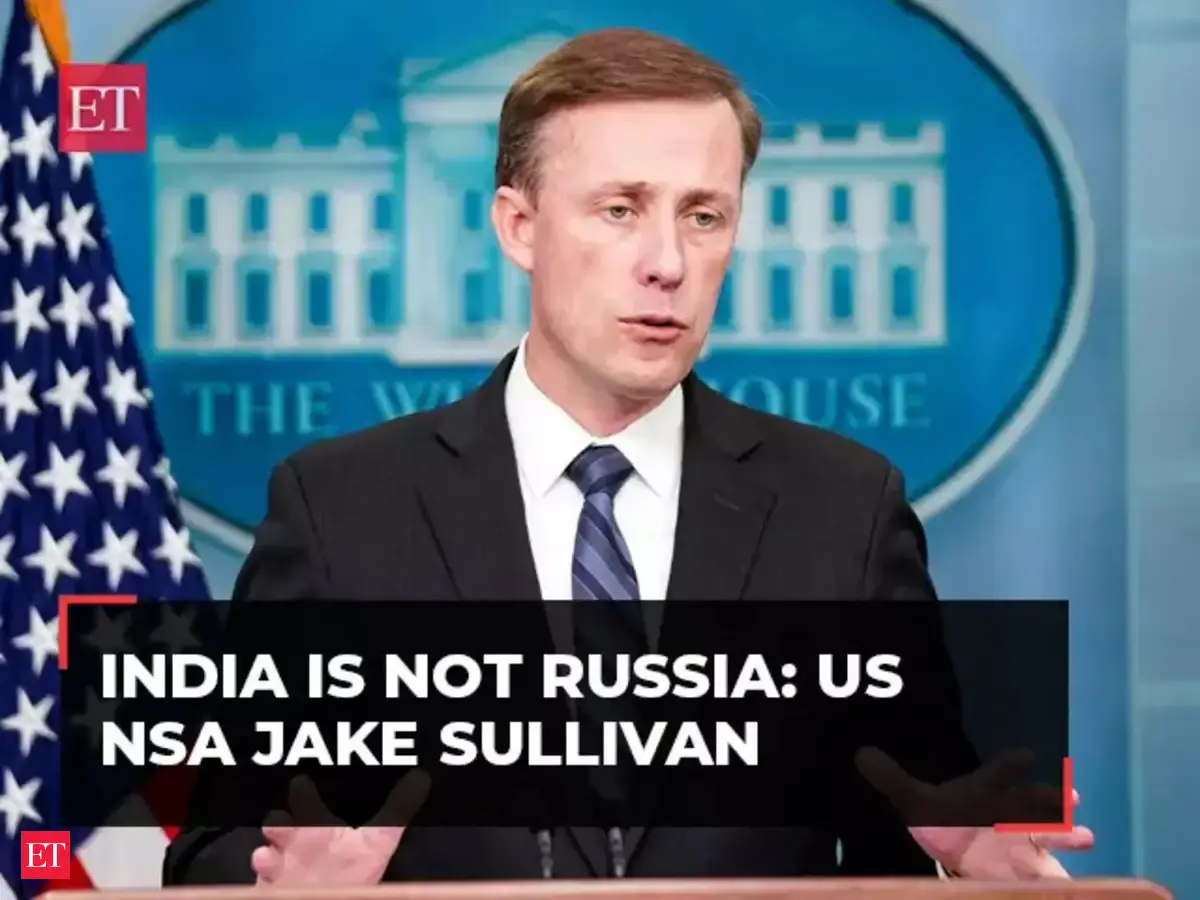 'India is not Russia...': US NSA Jake Sullivan on giving a 'free pass ...