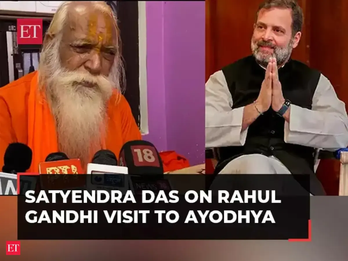 satyendra das: Acharya Satyendra Das on Rahul Gandhi’s visit to Ayodhya ...