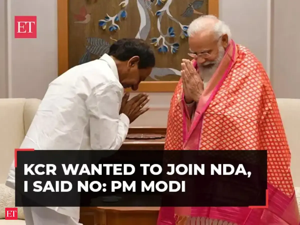 pm modi: 'KCR wanted to join NDA; I said no': PM Modi's big revelation ...