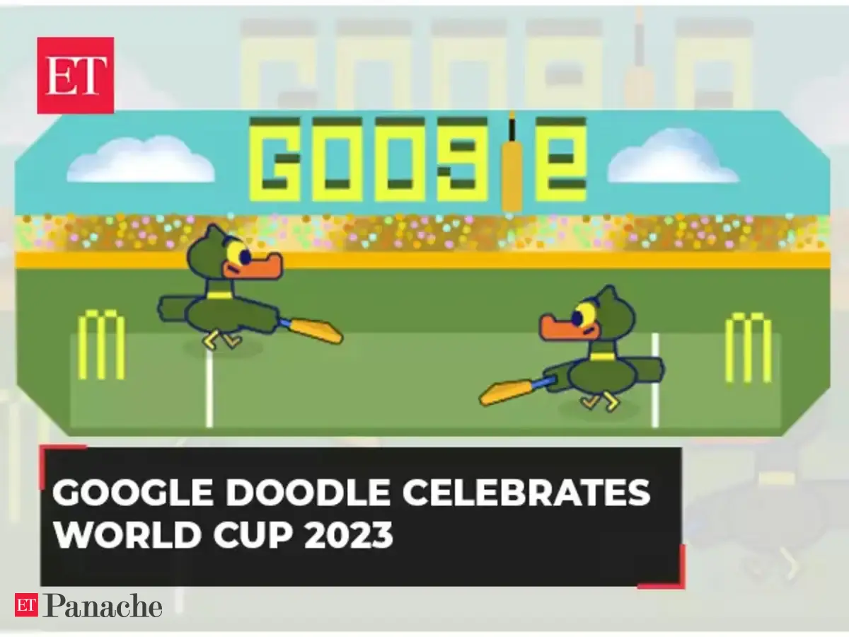 Cricket World Cup Google Doodle: Google Doodle kicks off ICC Cricket ...