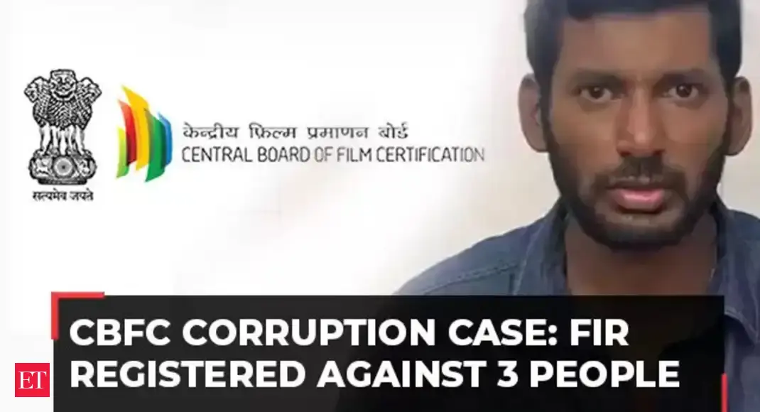 CBFC corruption case: CBI registers FIR against three persons over bribery allegations levelled ...