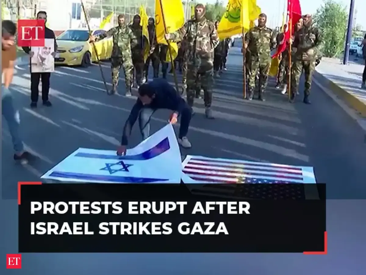 Israel: Pakistan: Protests erupt after Israel strikes Gaza, watch ...