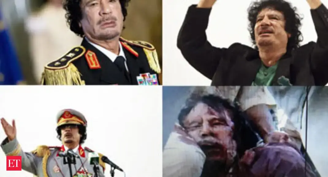 Gaddafi's ammunition - | The Economic Times