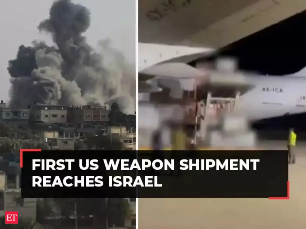 us weapons shipment: First cargo plane laden with US armaments arrive ...