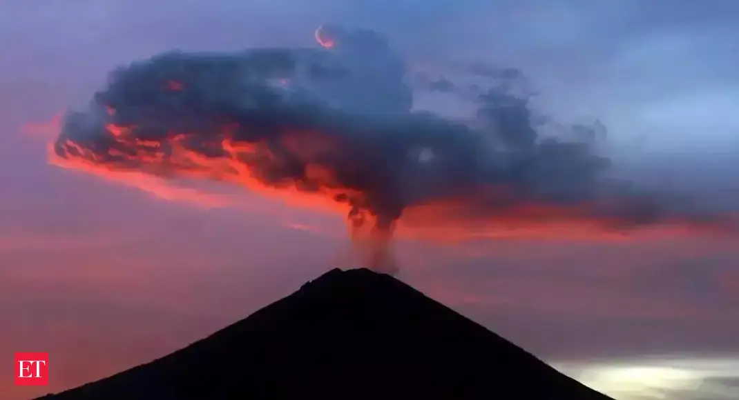 climate change: Volcanic eruptions behind lethal climate change ...