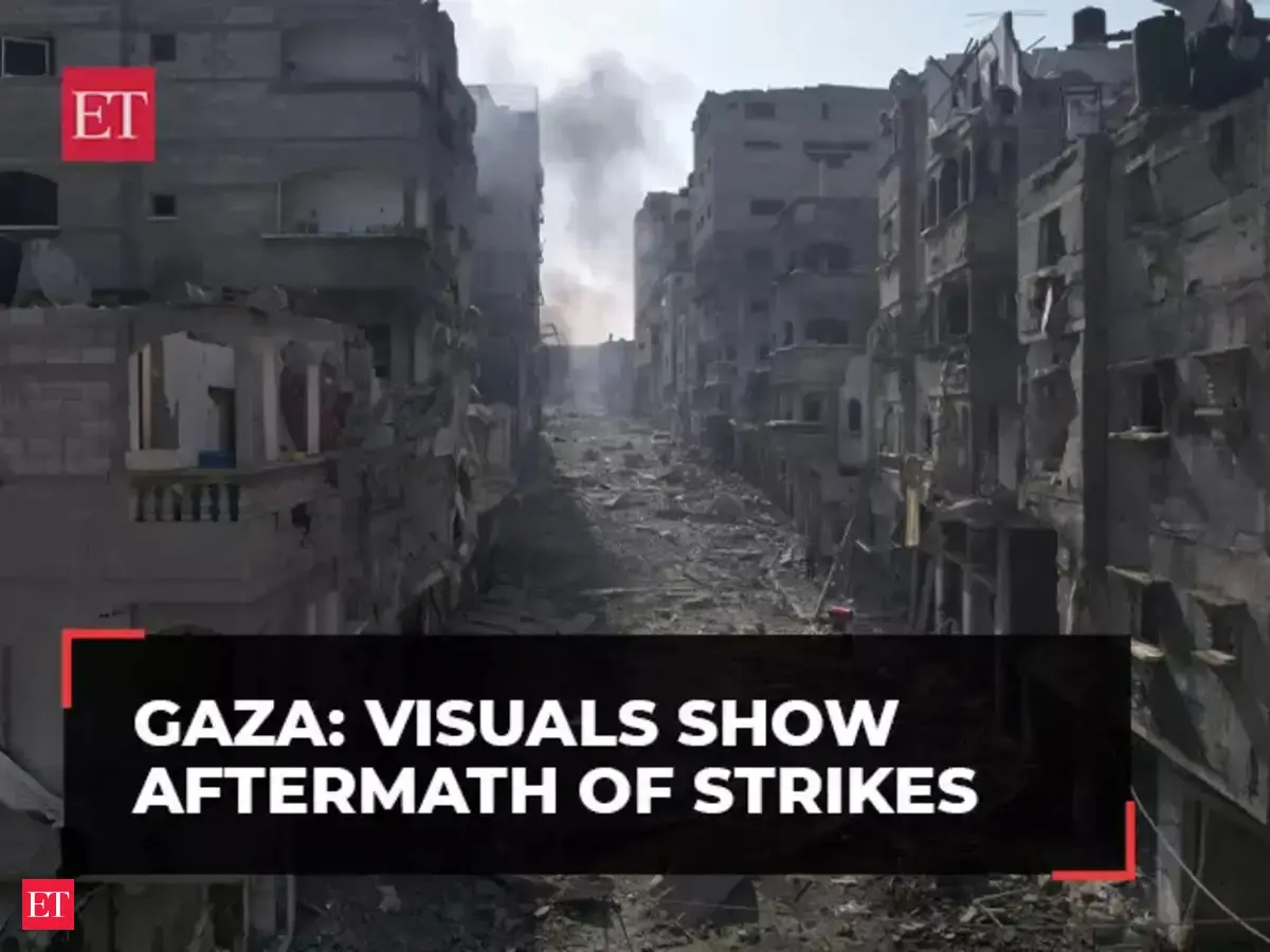 jabalia: Israel razes Gaza’s Jabalia camp to the ground; drone visuals ...
