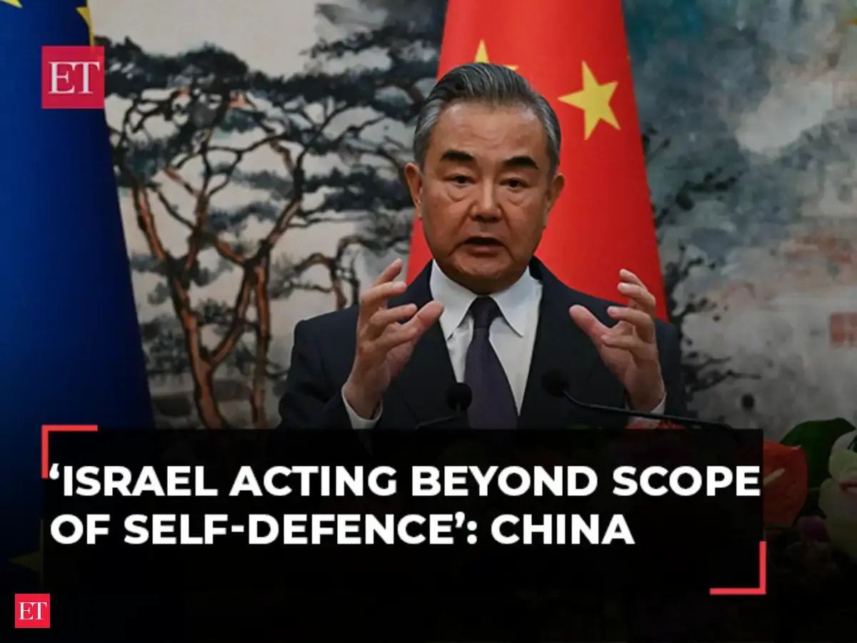israel: China says Israel acting 'beyond scope of self-defence ...