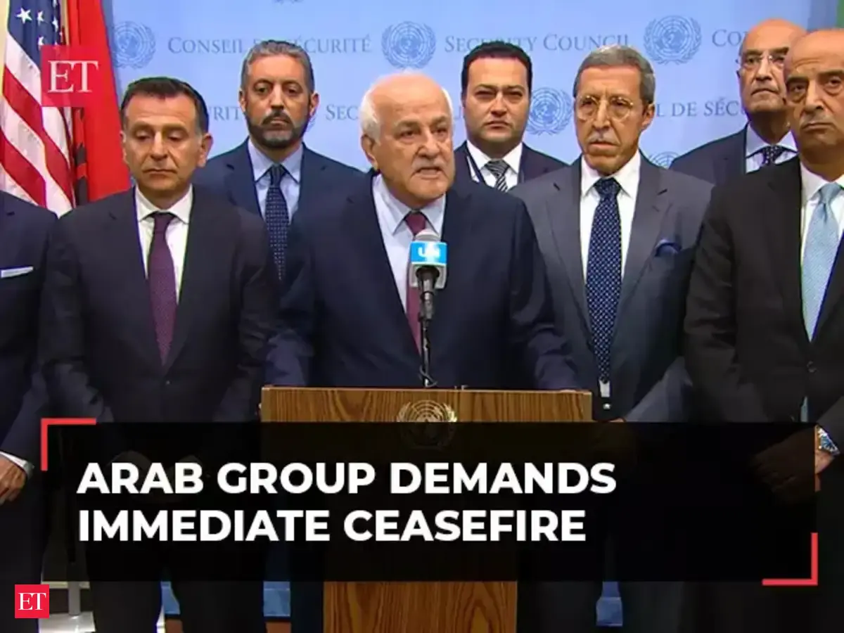 Arab Group demands immediate ceasefire