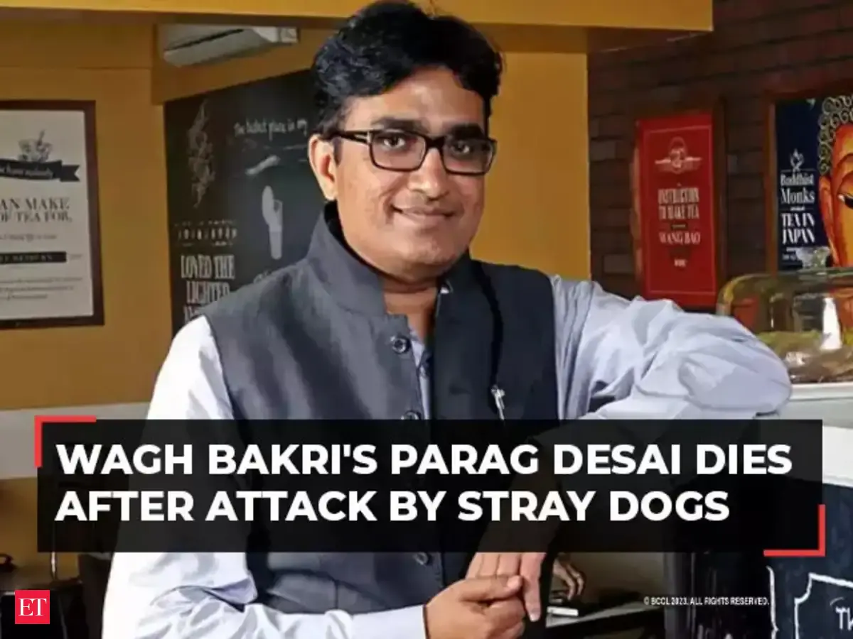 Wagh Bakri's executive director Parag Desai passes away after attack by ...