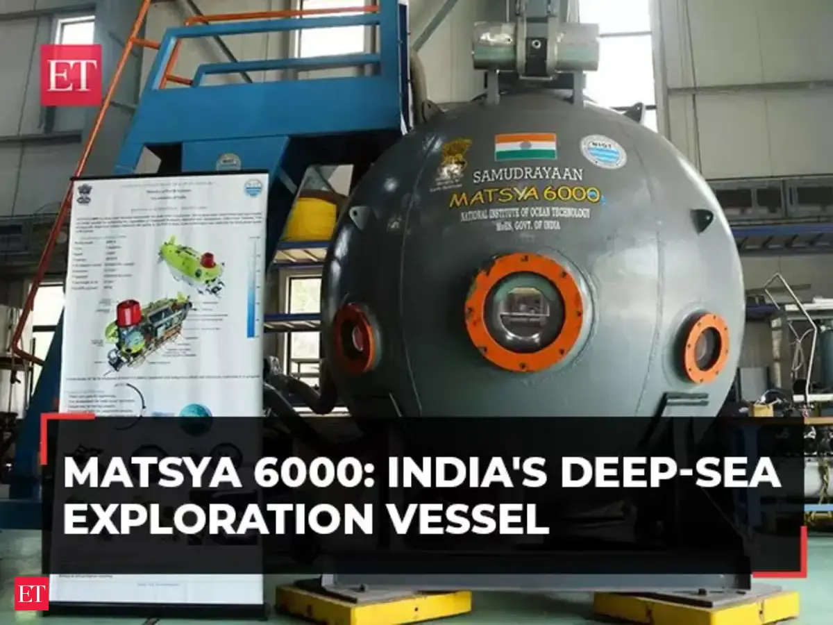 Samudrayaan now to dive deep to explore the Ocean's secrets