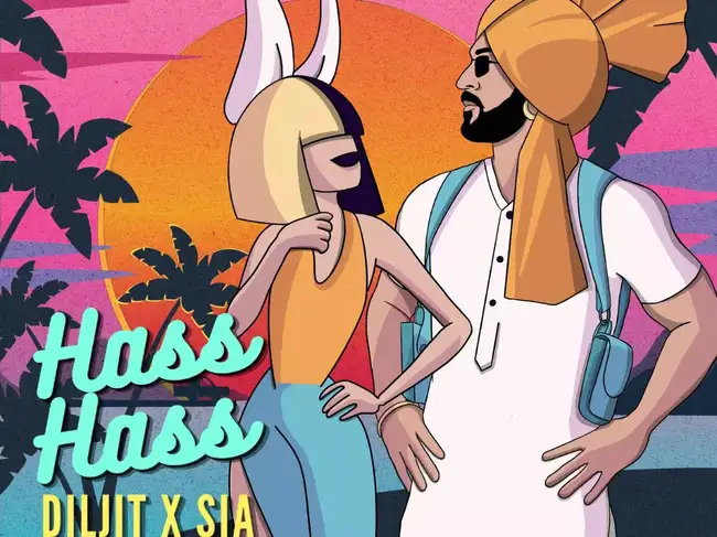 Hass Hass Punjabi Singer Diljit Dosanjh Teams Up With Sia For New Song Hass Hass The