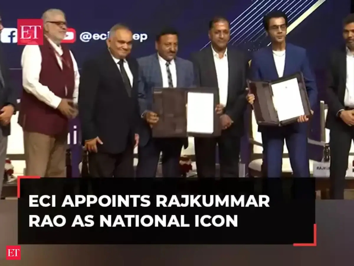 Election Commission of India appoints actor Rajkummar Rao as its ...