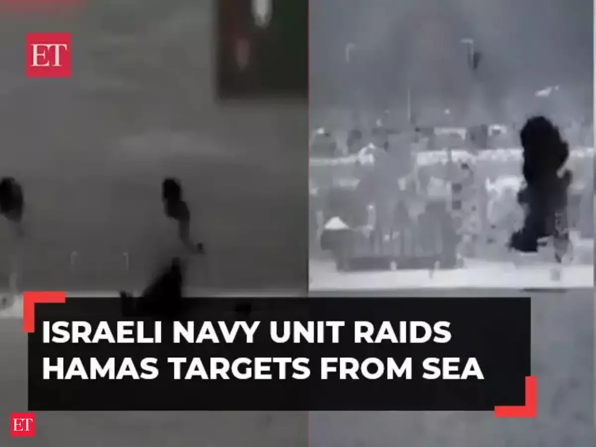 Israeli naval forces launch a targeted raid from Mediterranean Sea into ...