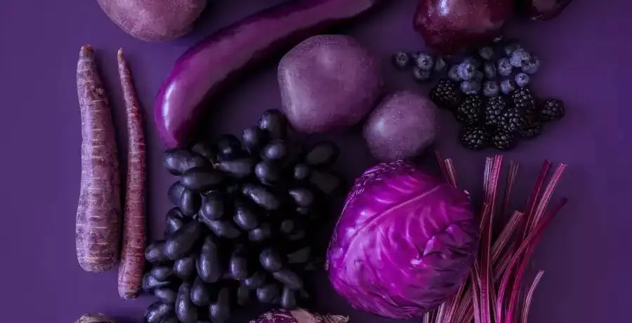 Delicious, healthy fruits and vegetables that are purple in colour ...