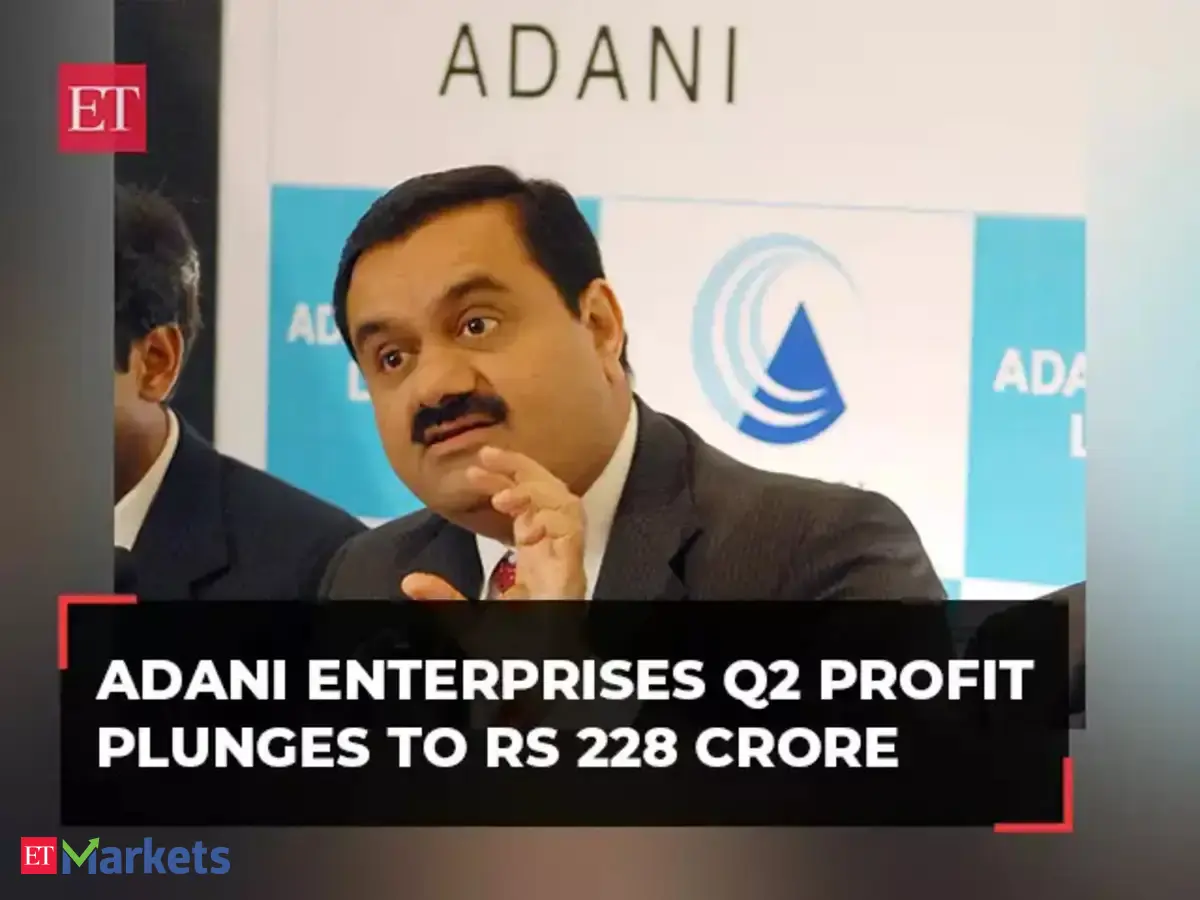 Adani Enterprises Q2 Results: Profit plunges 51% YoY to Rs 228 crore ...