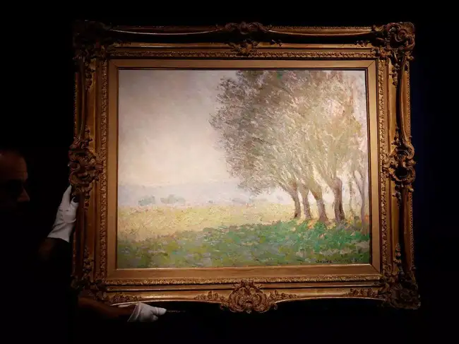 Monet painting: Rare Monet painting 'Les Saules, Giverny' expected to ...