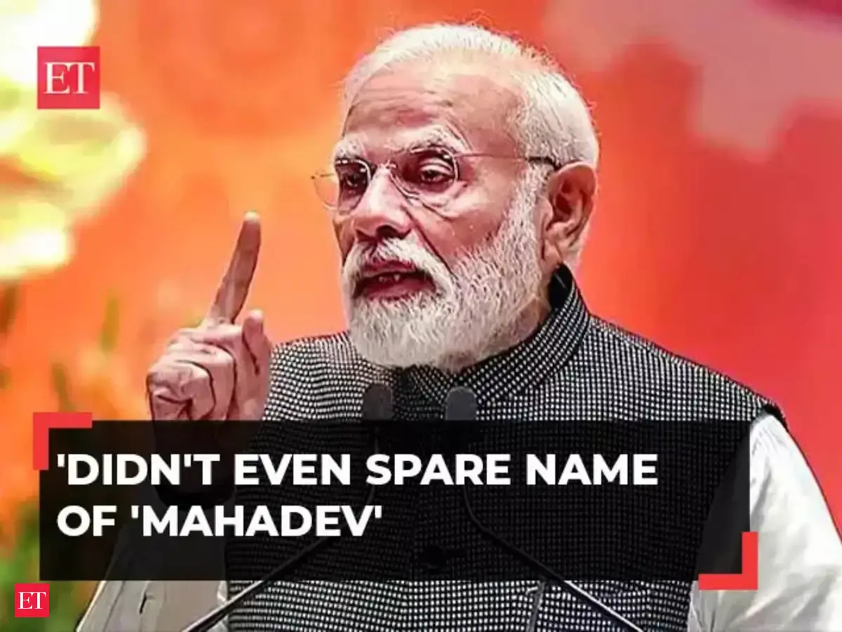 pm modi: PM Modi targets Congress over betting app row: 'Didn't even ...