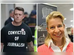 katie hopkins: Controversial figures Katie Hopkins and Tommy Robinson ...
