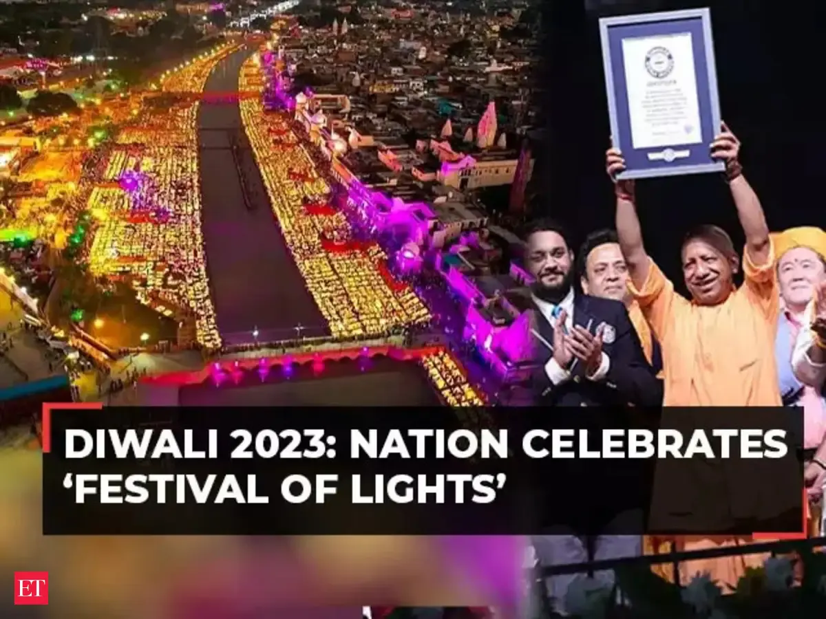 Diwali 2023: Nation celebrates festival of lights; Ayodhya Deepotsav ...