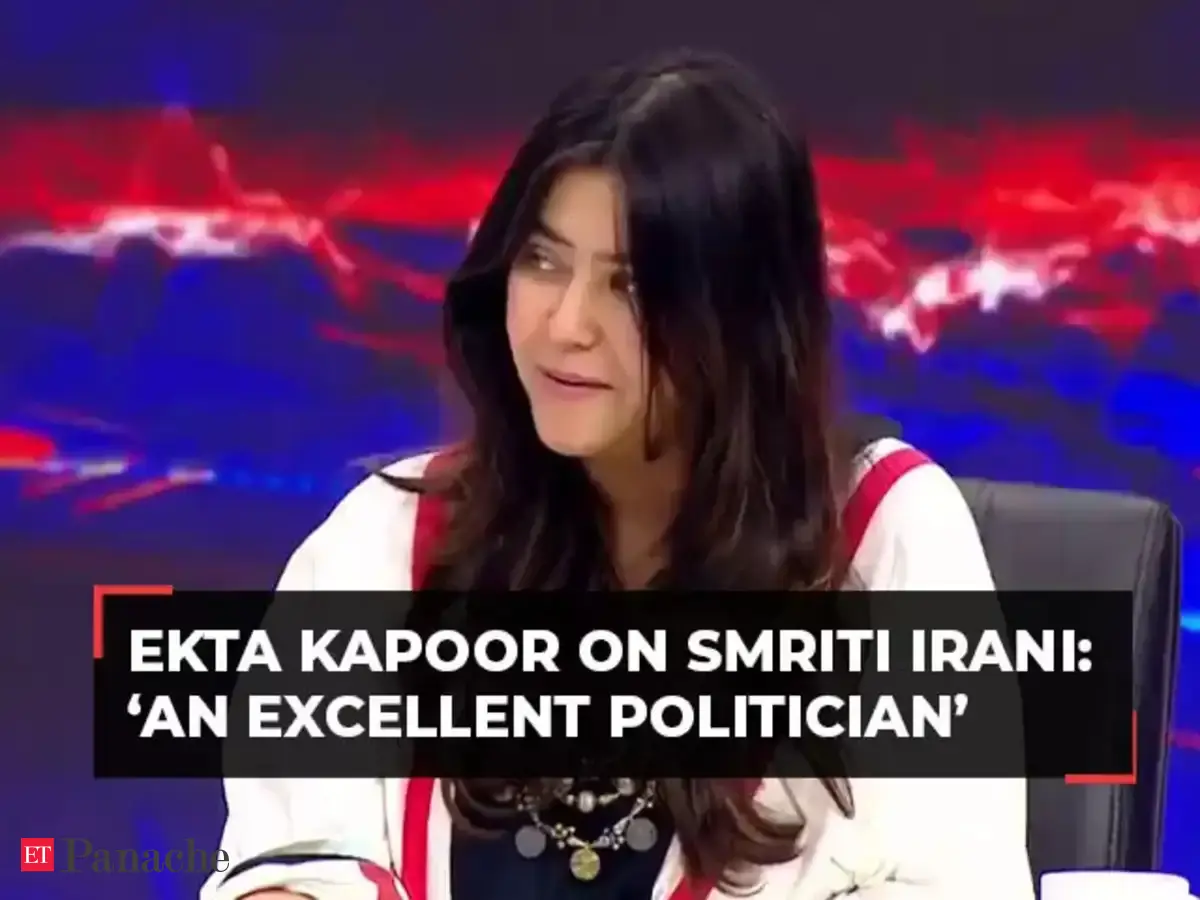 Ekta Kapoor on Smriti Irani: An excellent politician, even a better ...
