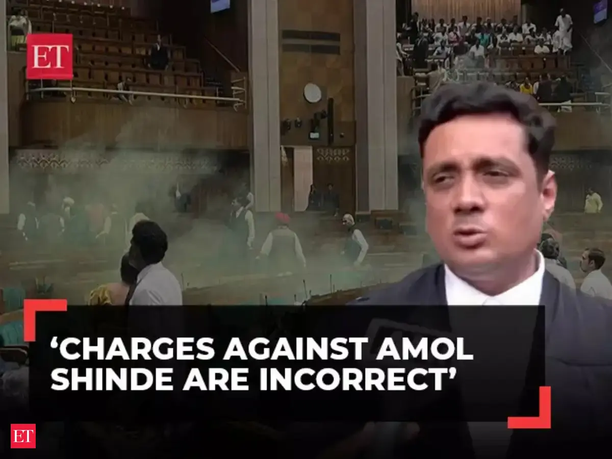 amol shinde: Parliament security breach: Here's why this lawyer plans ...