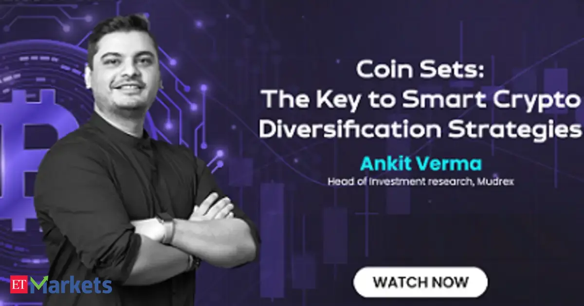 Watch Key To Crypto Diversification Strategies The Economic Times