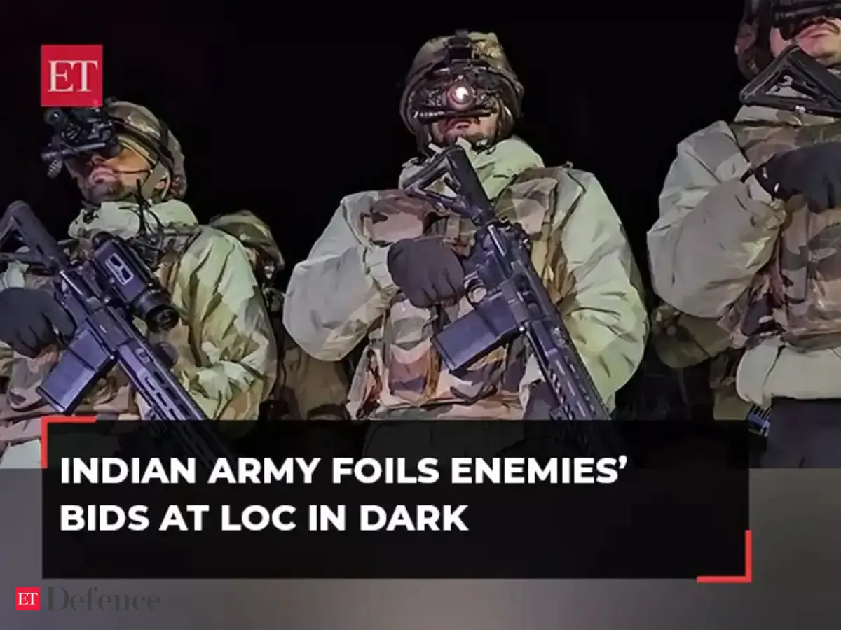 LOC: How Indian Army foils enemies’ bids at LoC in dark: Armed with ...