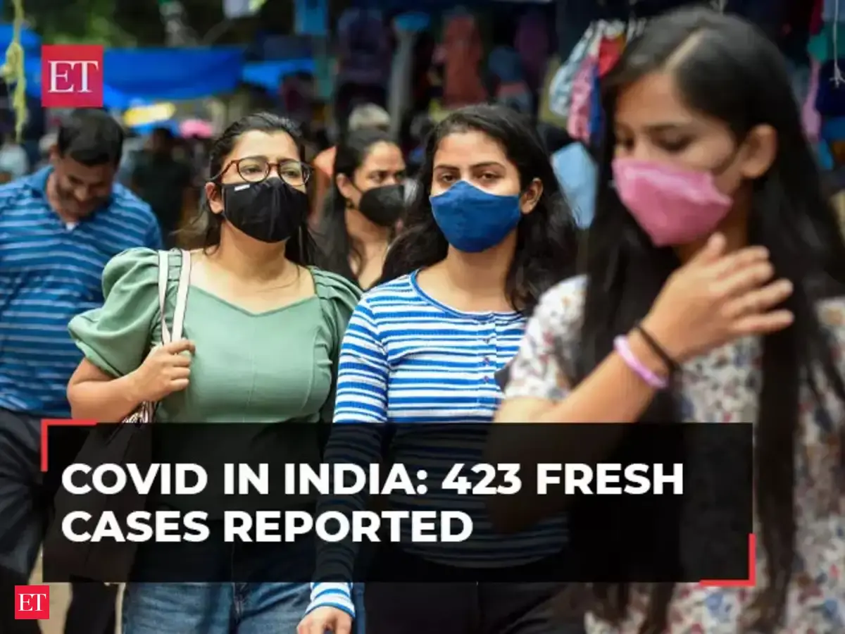 COVID in India: 423 fresh cases reported amid JN.1 variant rise; active ...