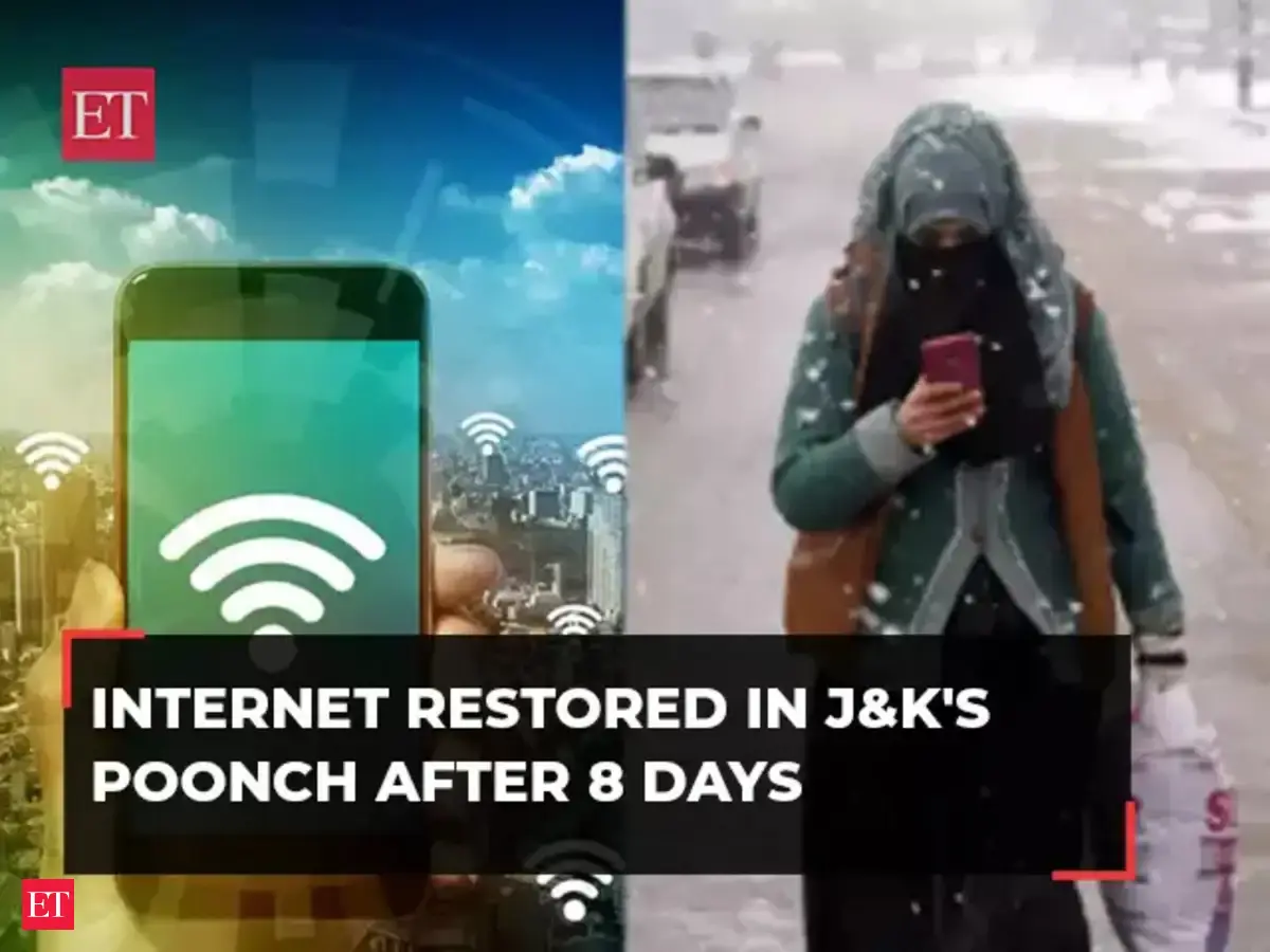 rajouri: J&K: Mobile internet services restored in Poonch, Rajouri ...