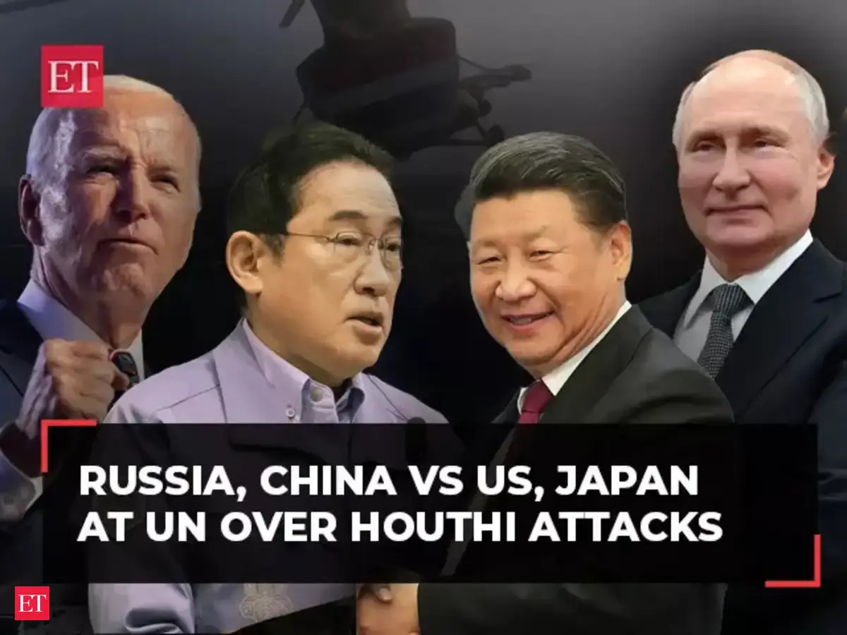 Russia, China vs US, Japan at UN over Houthi attacks