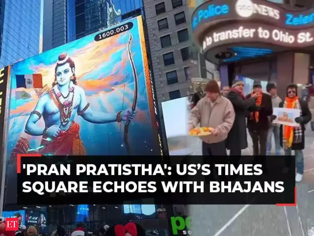Ram Temple 'Pran Pratistha': Indian diaspora illuminates New York’s ...