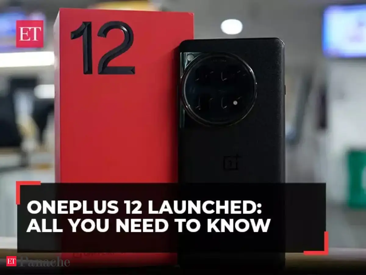 OnePlus 12 launch: Price, specifications and more - The Economic Times ...