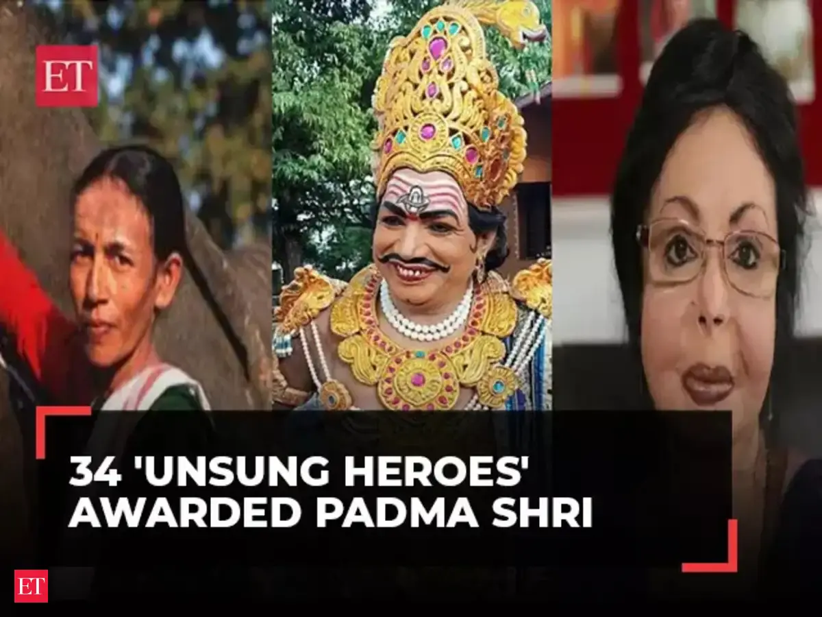 Padma Awards 2024: 34 'unsung heroes' awarded Padma Shri; here's the ...