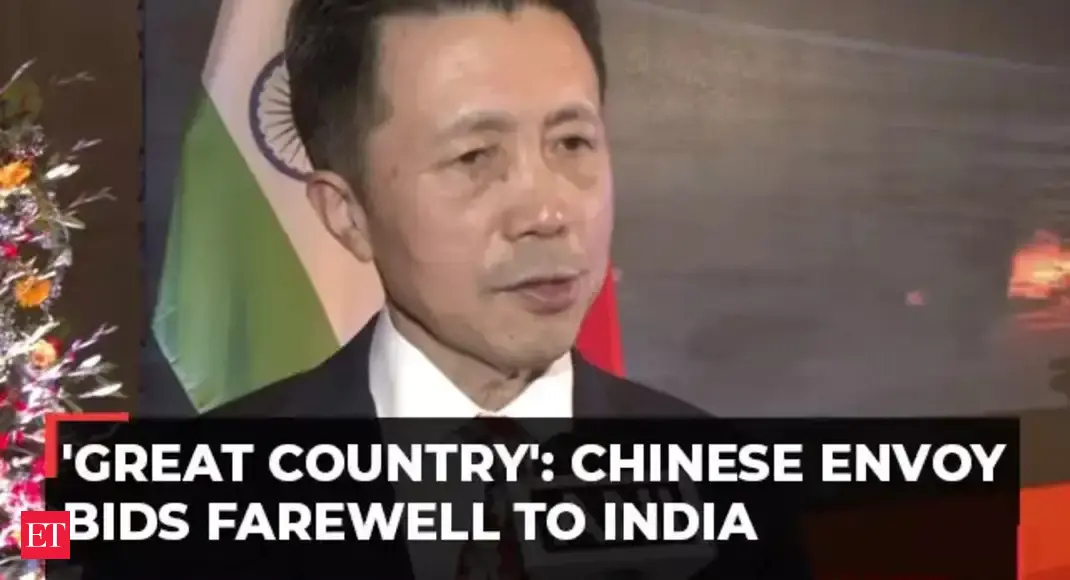 Chinese envoy Zha Liyou bids farewell to India: 'This is a great ...