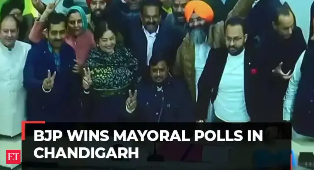 Chandigarh mayoral polls: BJP's Manoj Sonkar wins post of mayor; ruckus erupts after poll ...