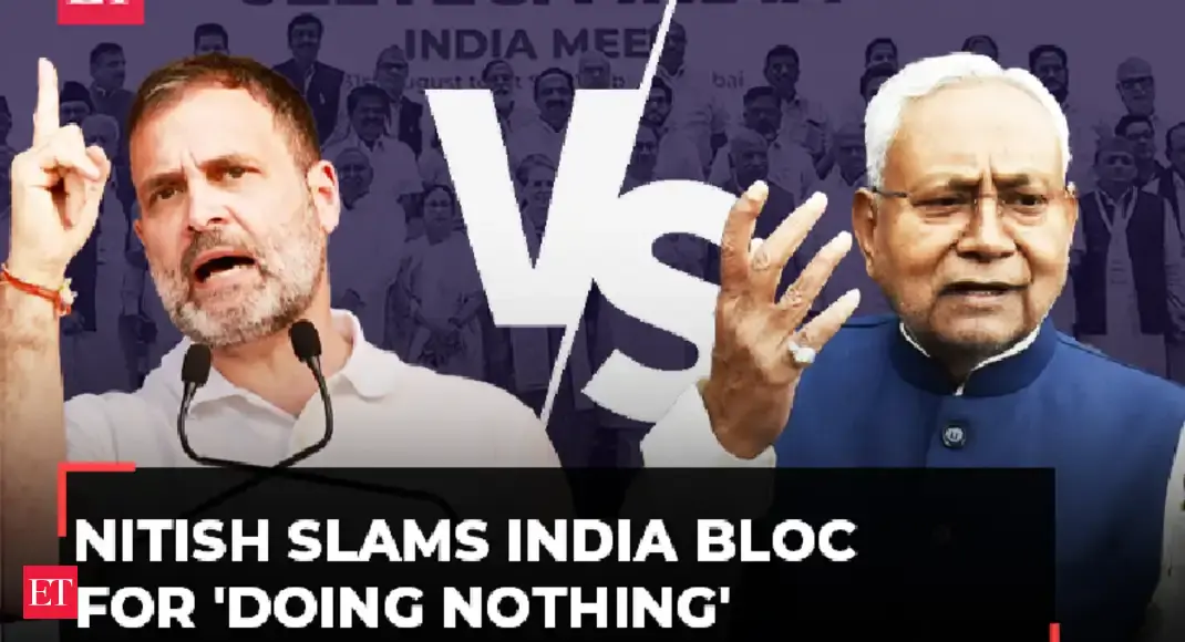 'It's just politics': Nitish Kumar's answer to Rahul Gandhi's joke on ...