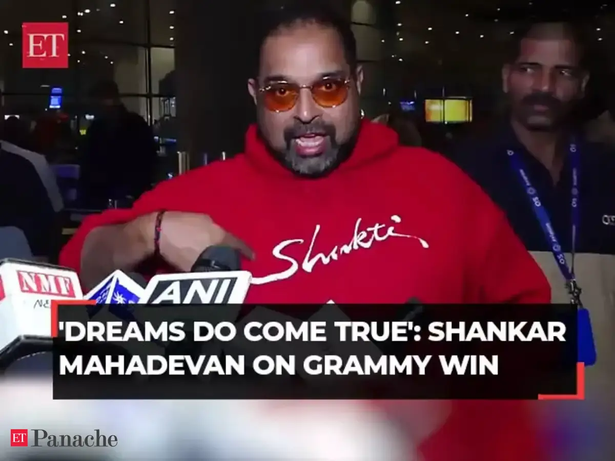 Singer-composer Shankar Mahadevan on Grammy win: 'Dreams do come true ...