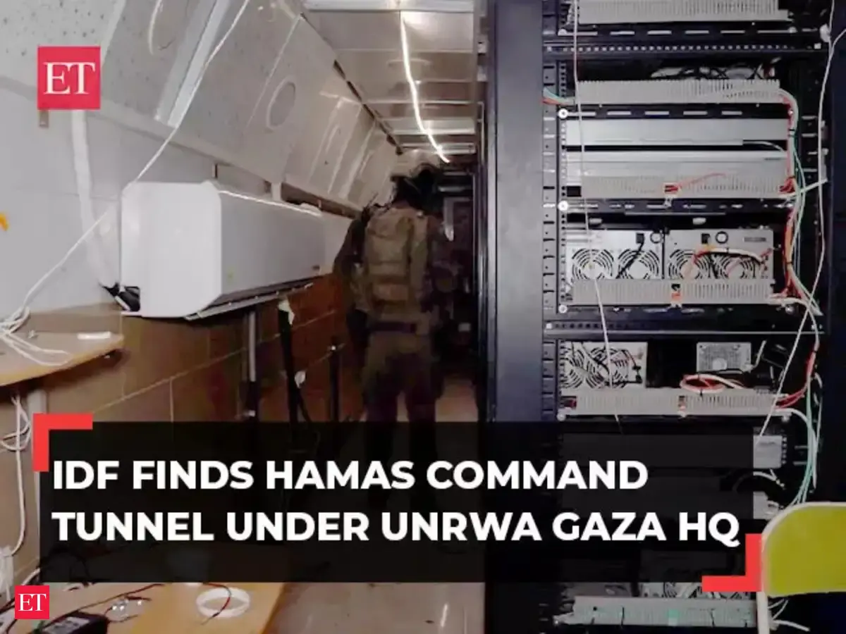 israel hamas war: IDF uncovers top secret Hamas data centre under UN ...