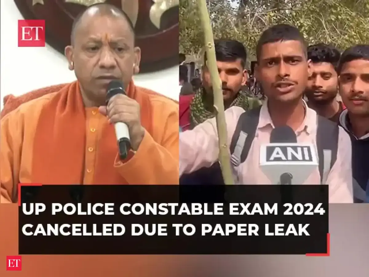 UP Police Constable Exam 2024 cancelled due to paper leak; CM Yogi ...