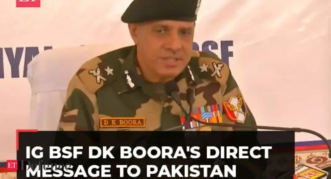 IG BSF's direct message to Pakistan: 'Let border area farmers cultivate ...